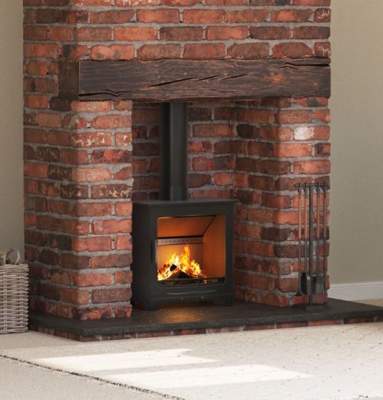 Castle Stoves - Stirling 5kw — Earth Wood & Stone
